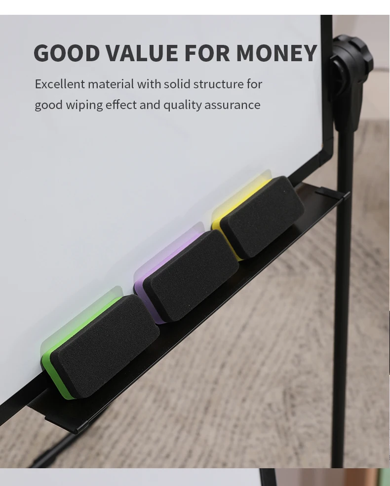 Tableau effaçable,Random Color--effaceur magnétique pour tableau blanc ...