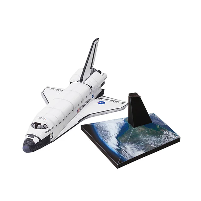 Space Shuttle Orbiter DIY 3D Paper Model - The Wacky Company