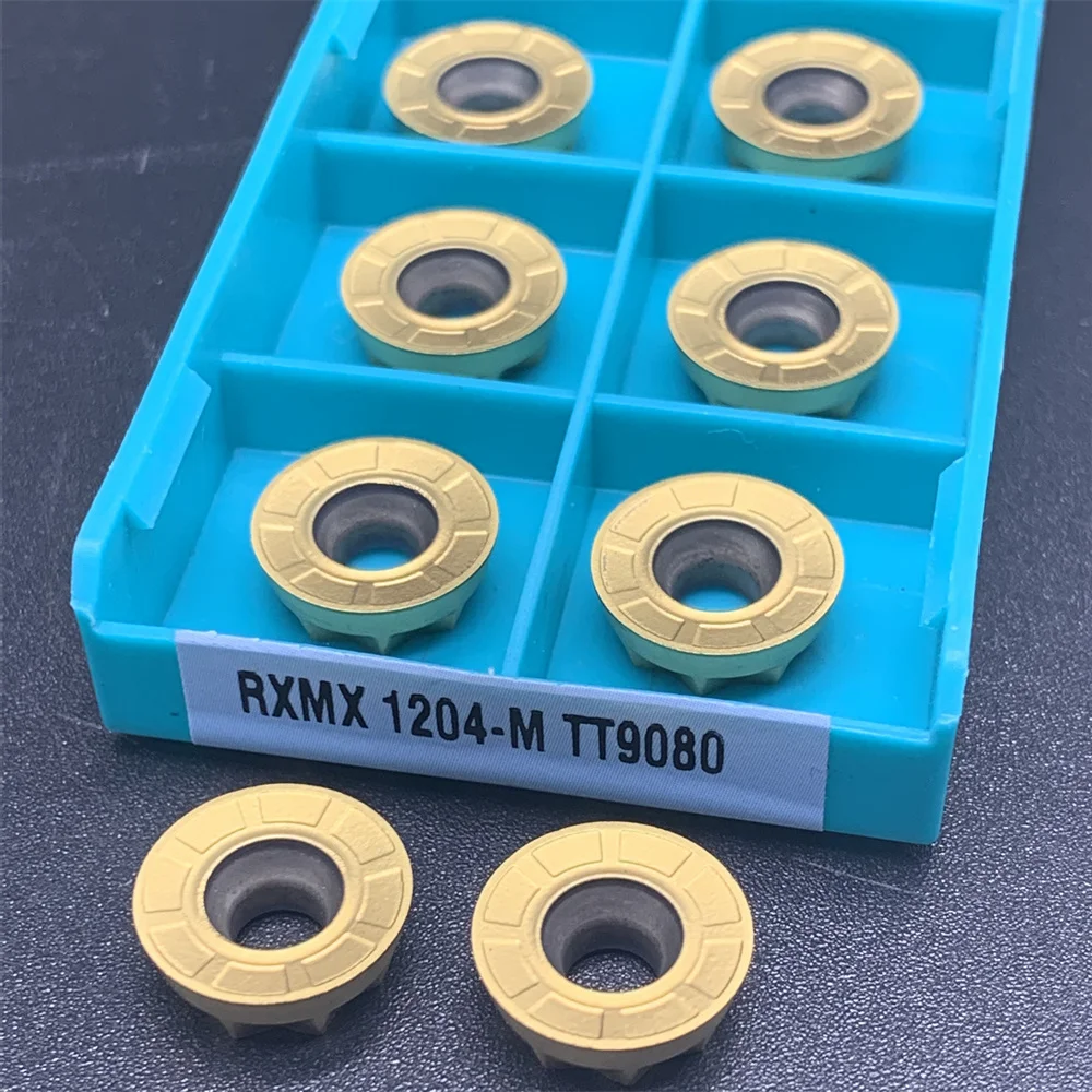 10PCS-RXMX1204-M-Circular-cutter-milling-insert-RXMX1204-M-TT9080 ...