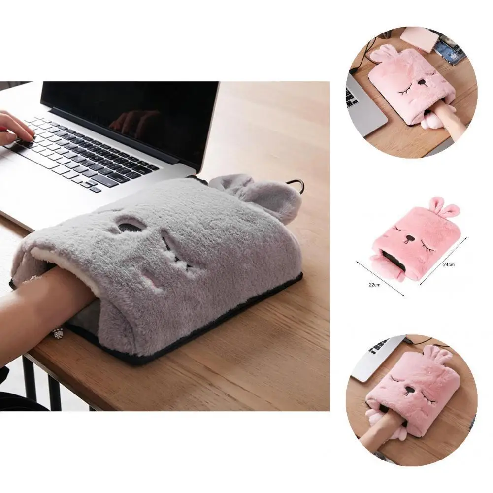 Heated-Mouse-Pad-USB-Supply-Electric-Mouse-Pad-Safe-to-Use-Keep-Warm ...