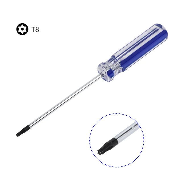 T8 T9 T10 Torx Screwdriver Set TR9 Torx Security Screwdriver for PS4 Repair Opening Tool Kit for ...