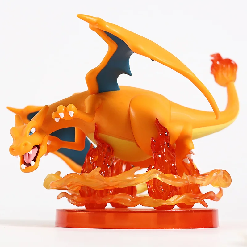 Mega Charizard PVC Action Figure Model Toys Cartoon Blast Burn Figure ...