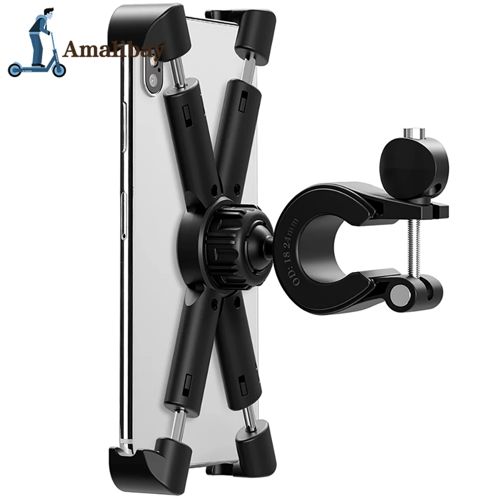 Adjustable Scooter Phone Holder For Xiaomi M365 1s Pro 2 Phone Mount ...