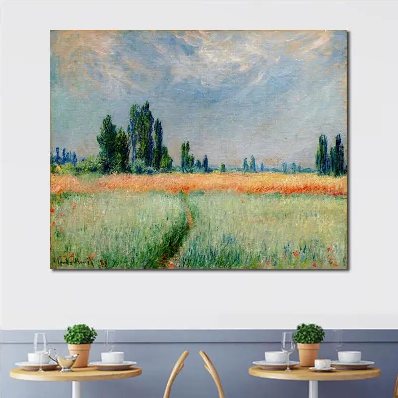 Monet Landscape Field