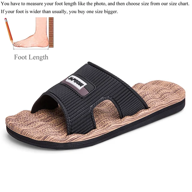 Summer Mens Slides Casual Indoor Slippers Men Home House Soft Slipers ...