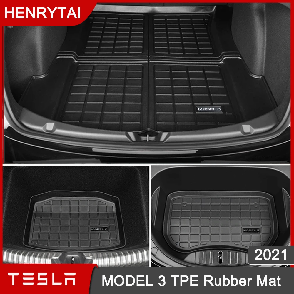 New Tesla Model 3 Trunk Mat 3D Floor Mat – Car parts wholesale