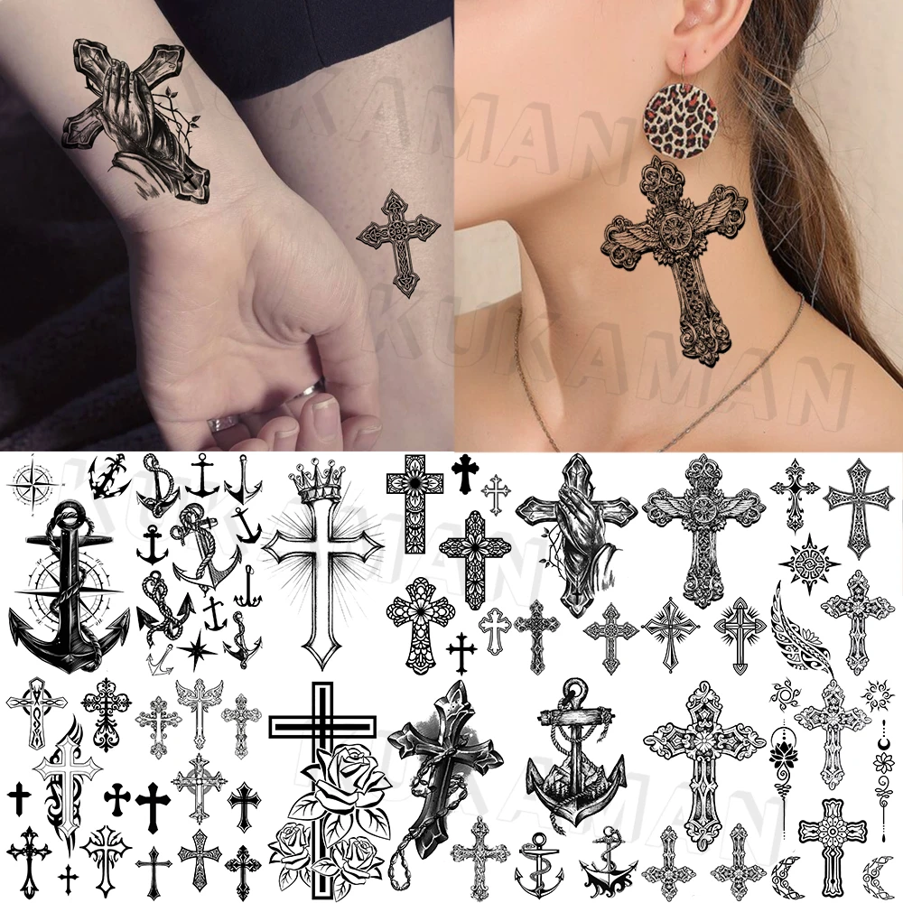 Cross Tattoo Hand