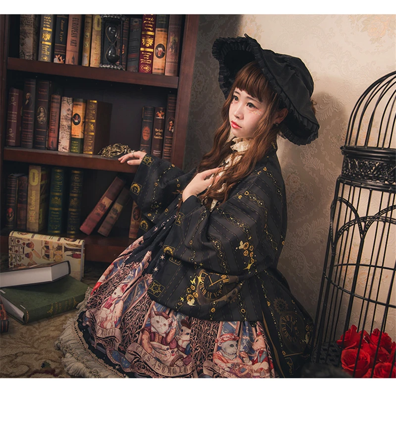 Gothic Boho Japanese Kimono - UrbanWearOutsiders