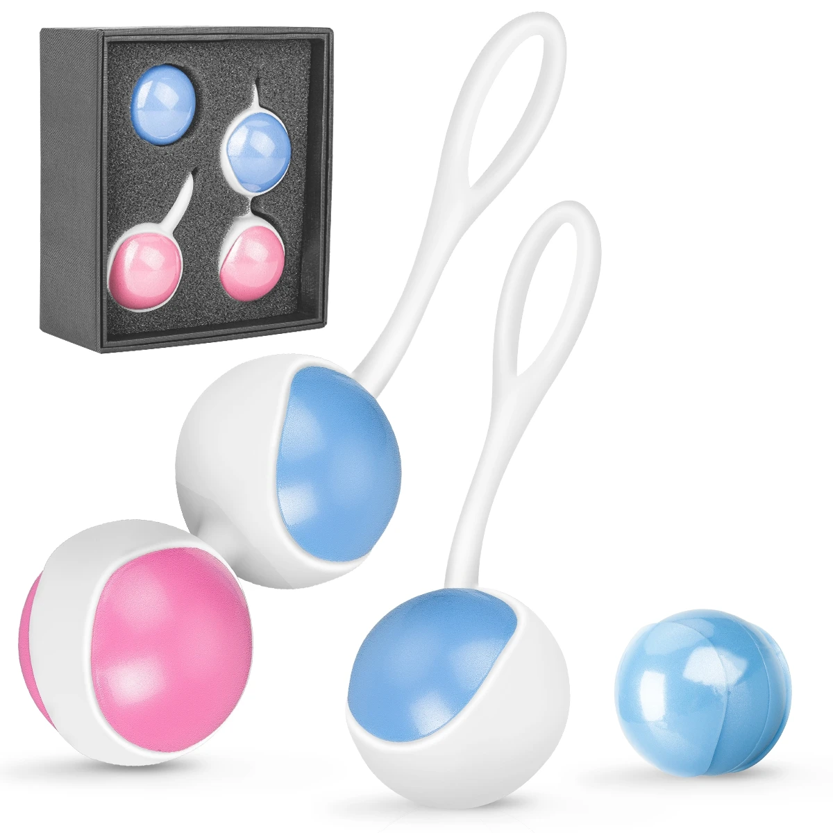 Safe Silicone Smart Ball Vibrator Kegel Balls Ben Wa Ball Vagina