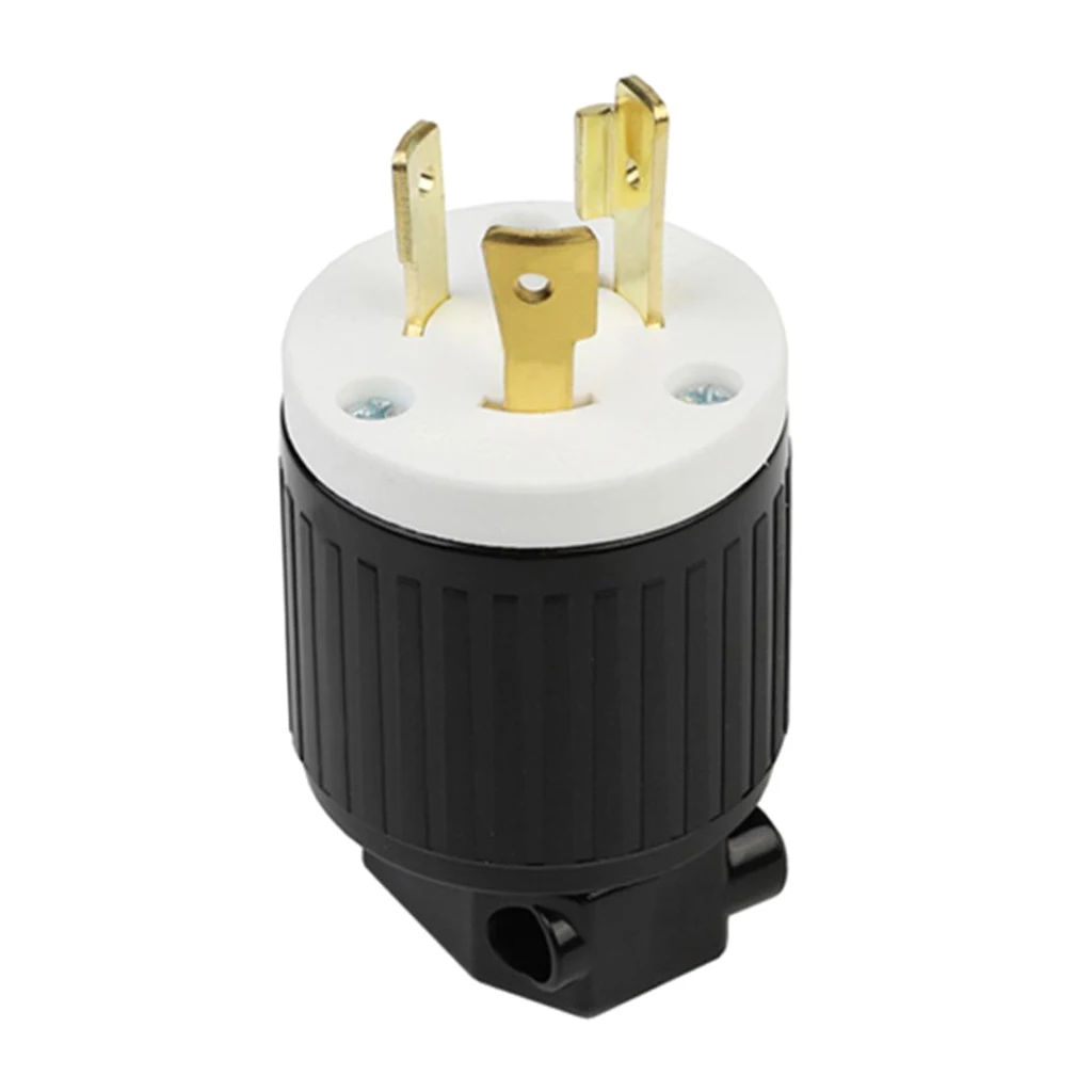 Nema L5 20P Aarding Locking Plug, 20A 125V Ac, 3 Pin Mannelijke Zelf ...