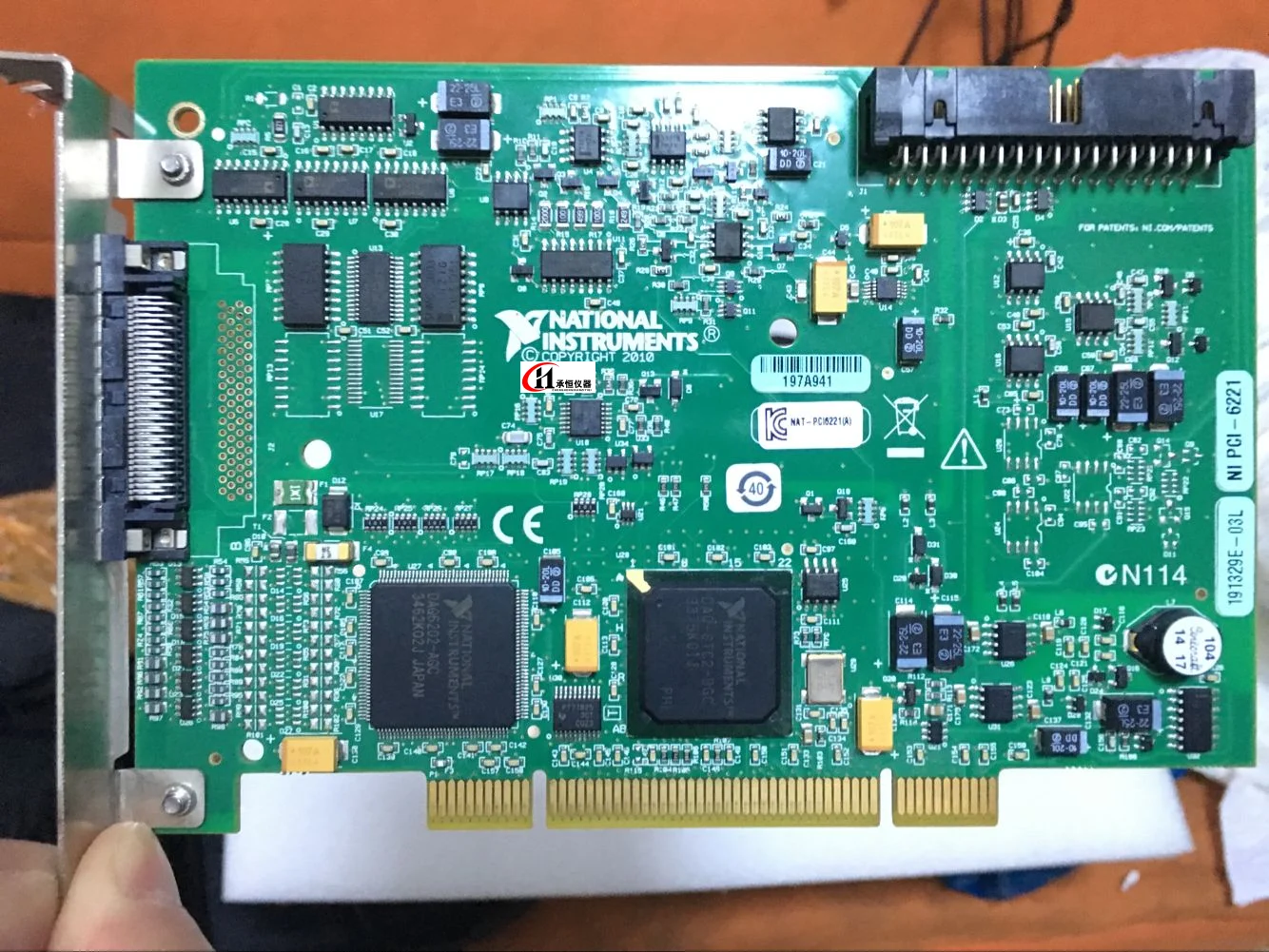 For 68 pin 68P American Genuine NI PCI-6221 Data Acquisition DAQ Card ...