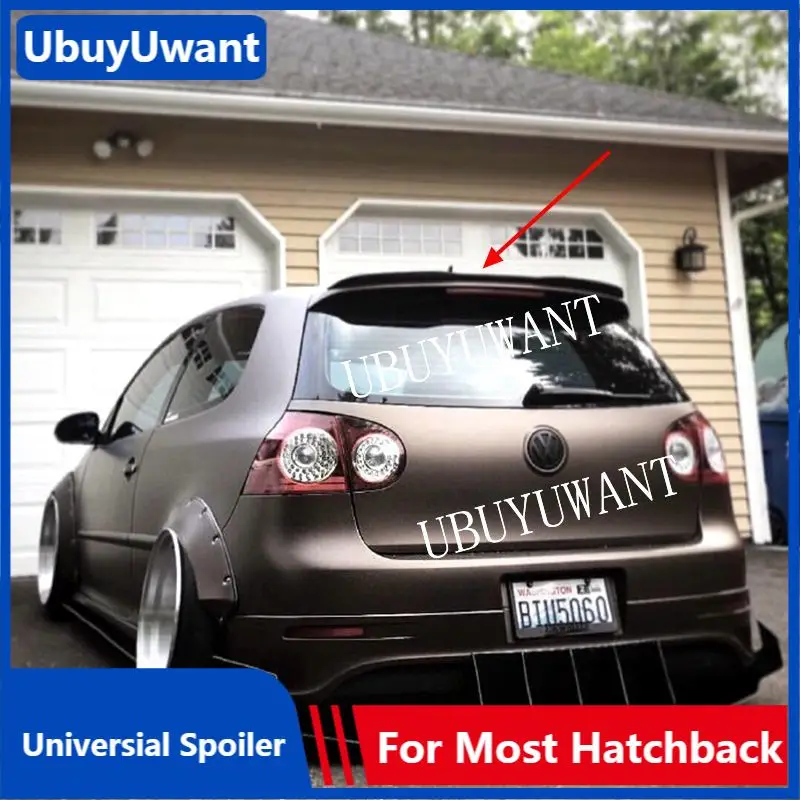 UBUYUWANT for VW MK5 GTI Hatchback Universal Spoiler ABS Car Tail Wing ...