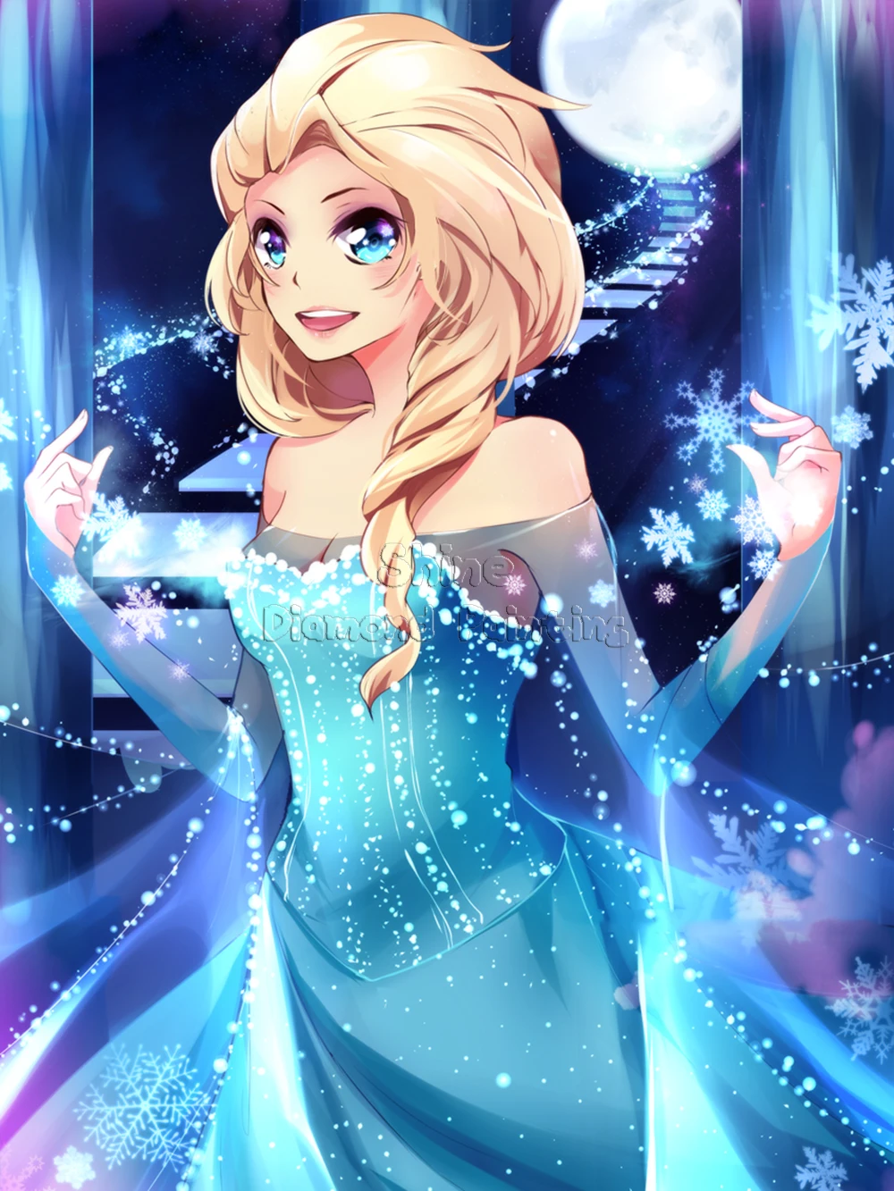 Frozen Elsa Anime