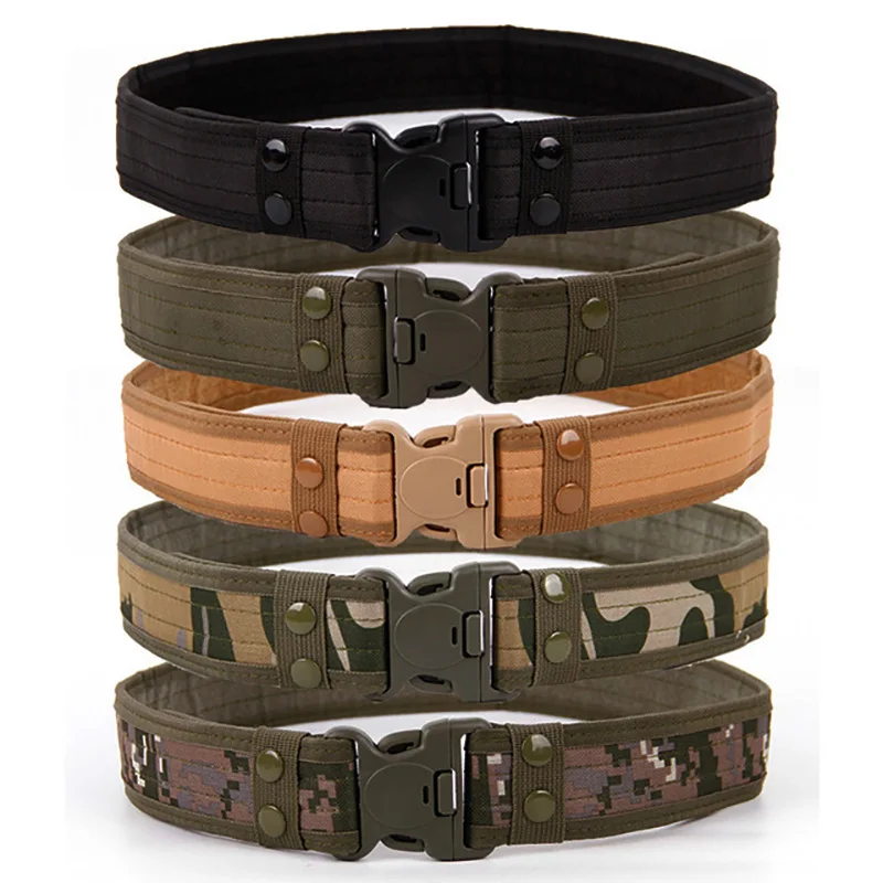 Tactical Quick Release Combat Belt | Army Style Combat Belts Men ...