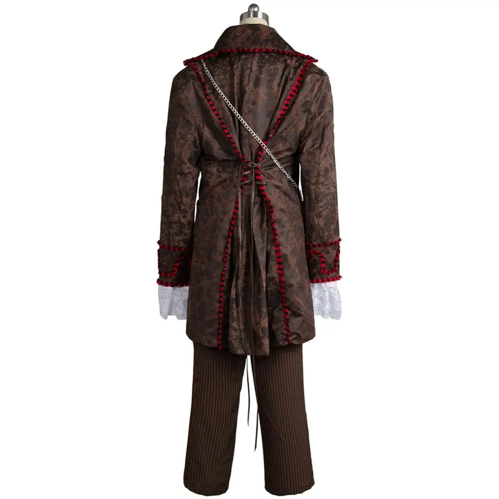 Movie Alice In Wonderland Johnny Depp Mad Cosplay Costume - AllCosplay.com
