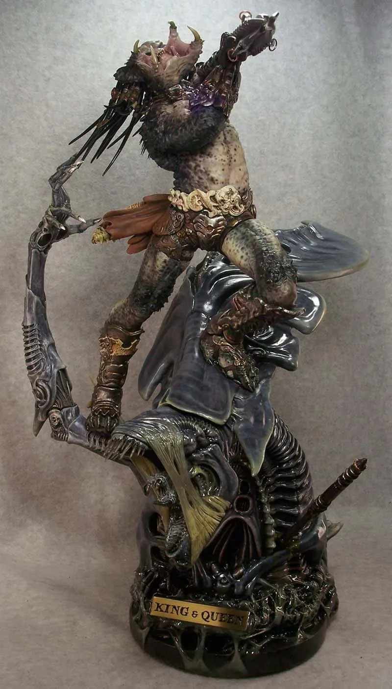 Alien Queen Vs Predator King