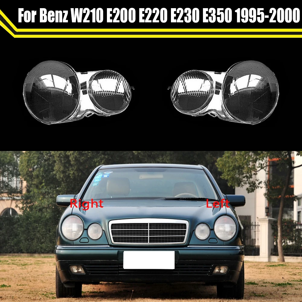 Car Front Headlamp Glass Lamp Transparent Lampshade Shell Headlight ...