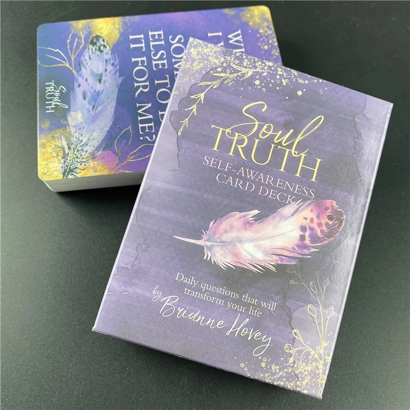 Soul Truth Self-Awareness Card Deck Daily Questions That Will Transform ...
