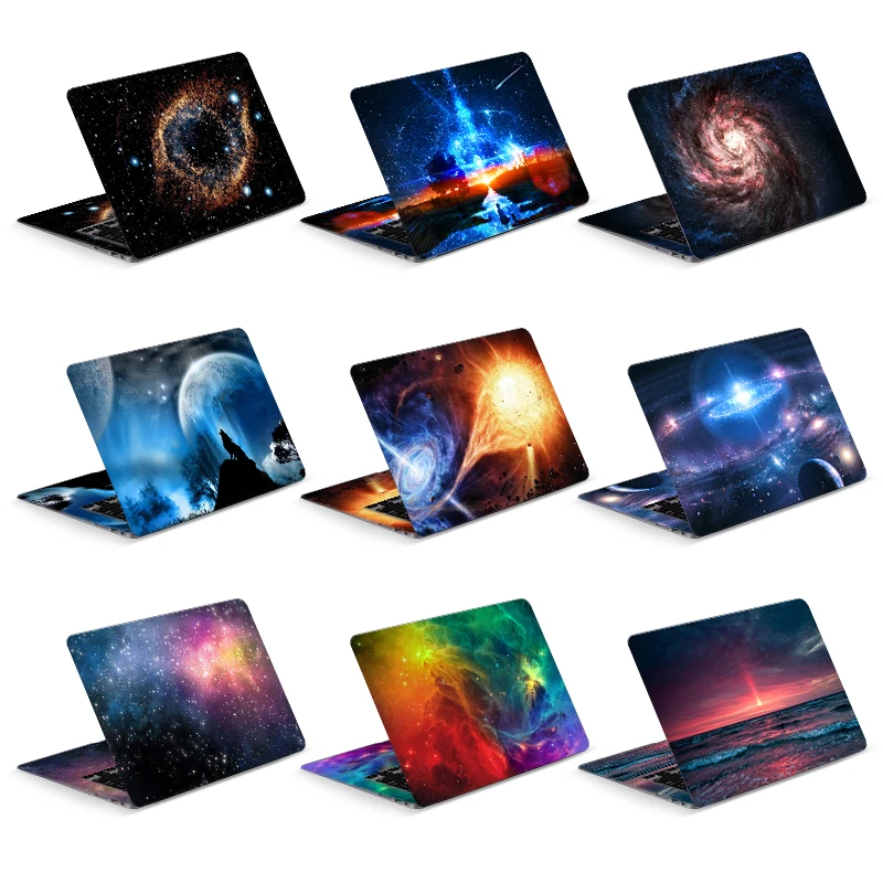 Diy Universal Laptop Cover Sticker Skins 2pcs 13.3"14"15.6"17.3" Skin ...
