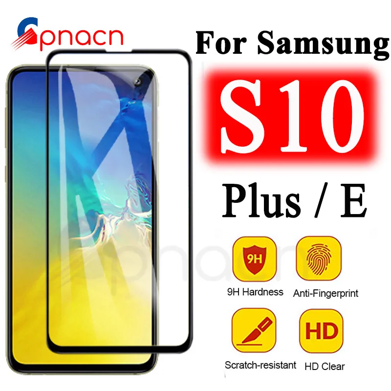 100D полное изогнутое покрытие из закаленного стекла для samsung Galaxy S10 S9 S8 Plus S10e S7 ...