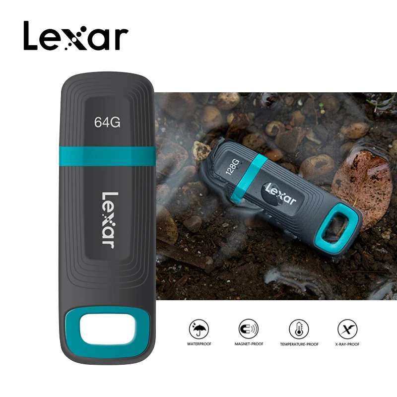 Lexar USB флэш-накопитель 32 Гб 64 Гб 128 ГБ USB3.1 высокоскоростной ...