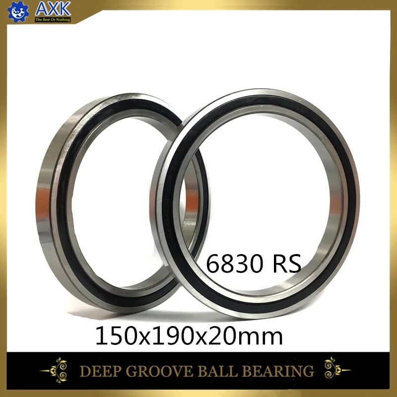 6830 2RS 150x190x20mm Metric Thin Section Bearings 61830 RS|Shafts ...