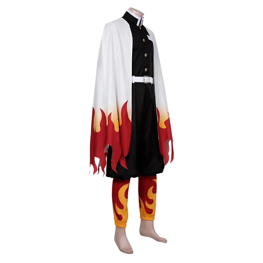 Demon Slayer Anime Rengoku Kyoujurou Cosplay Costume - AllCosplay.com