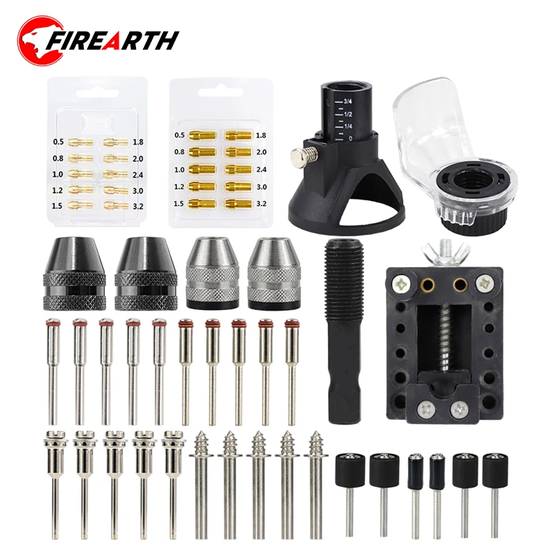 Rotary Tool Accessories Kit Saw Blade Mandrel Mini Drill Chuck Rotary ...