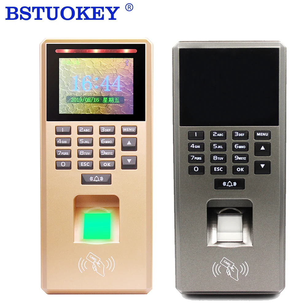 Biometric Fingerprint 125Khz RFID Time Attendance Access Control Keypad ...
