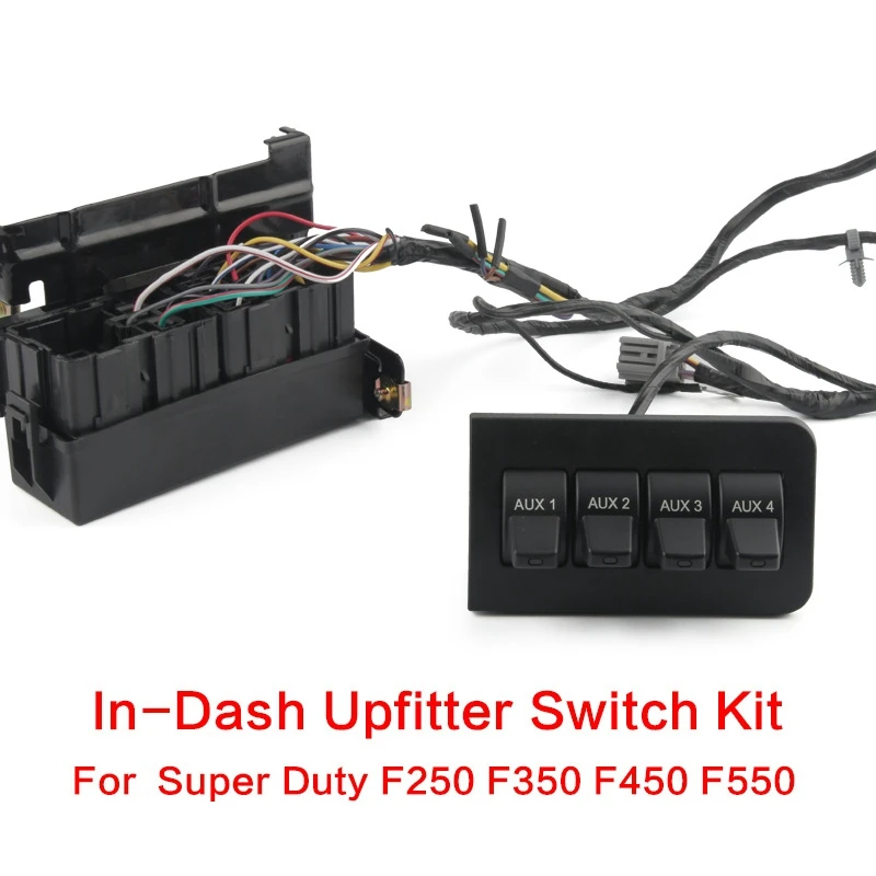 In-Dash Upfitter Switch Kit AL3Z13D730AA Fit for Ford 2009 2010 Super ...