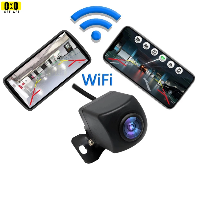 Wireless-Car-Rear-View-Camera-WIFI-170-Degree-WiFi-Reversing-Camera-HD ...