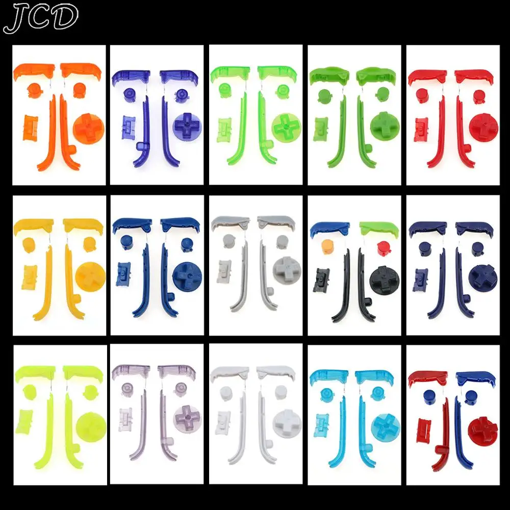 JCD-Multi-Color-Replacement-Buttons-Keypads-L-R-A-B-Buttons-For-Gameboy ...