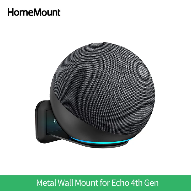 HomeMount-Wall-Mount-For-Alexa-Echo-4th-Gen-Smart-Voice-Shelf-Stand ...
