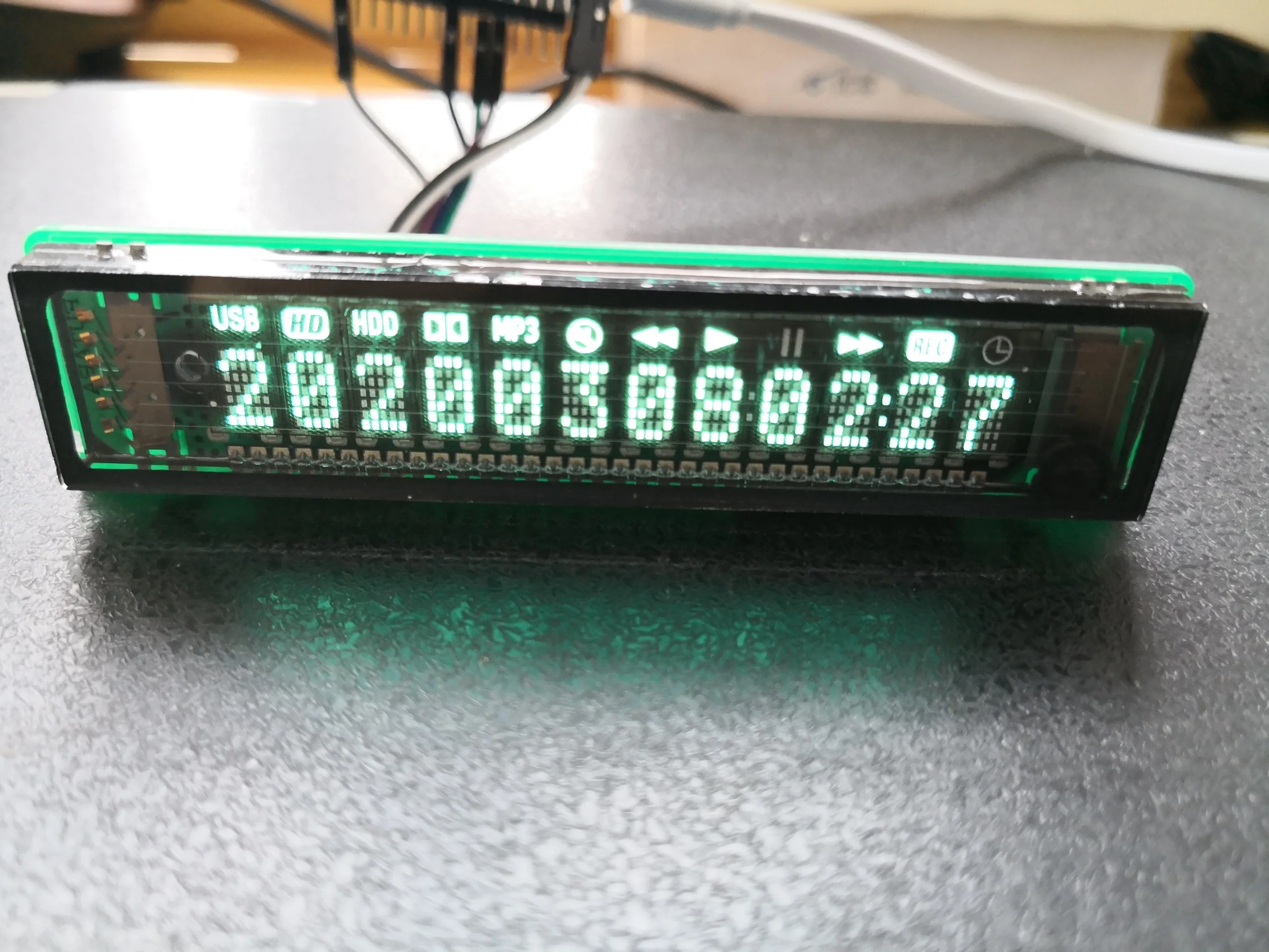 Vfd Display Vfd Screen With Font Library Dot Matrix 12-bit Screen Spi ...