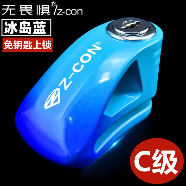 Z-Con Motorkerékpár Zárak Kerékpárlopás Pretekció Fék Moto Zár Vízálló ...