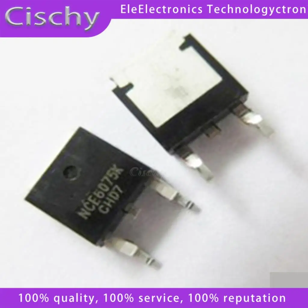 10PCS NCE6075K TO252 NCE6075 252 6075K 60V 75A|Circuitos integrados ...