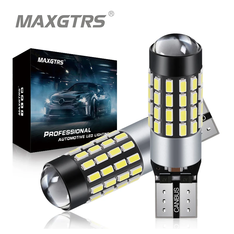 2x High Power T10 194 920 912 921 168 Led Canbus Extreme Bright 54 Smd ...