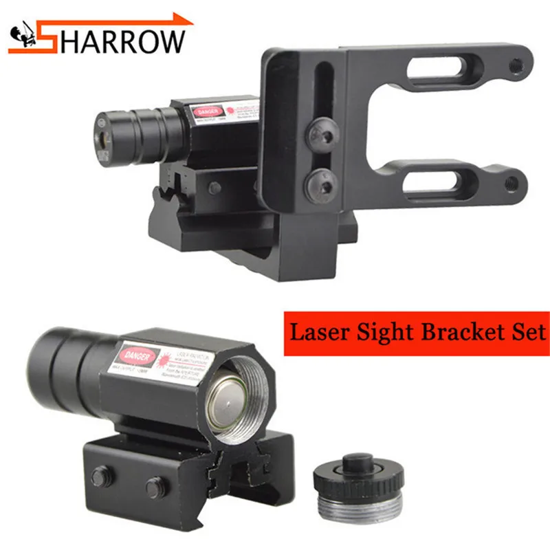 1set Bow And Arrow Laser Sight Bracket Set Fit Compound Bow Infrared ...
