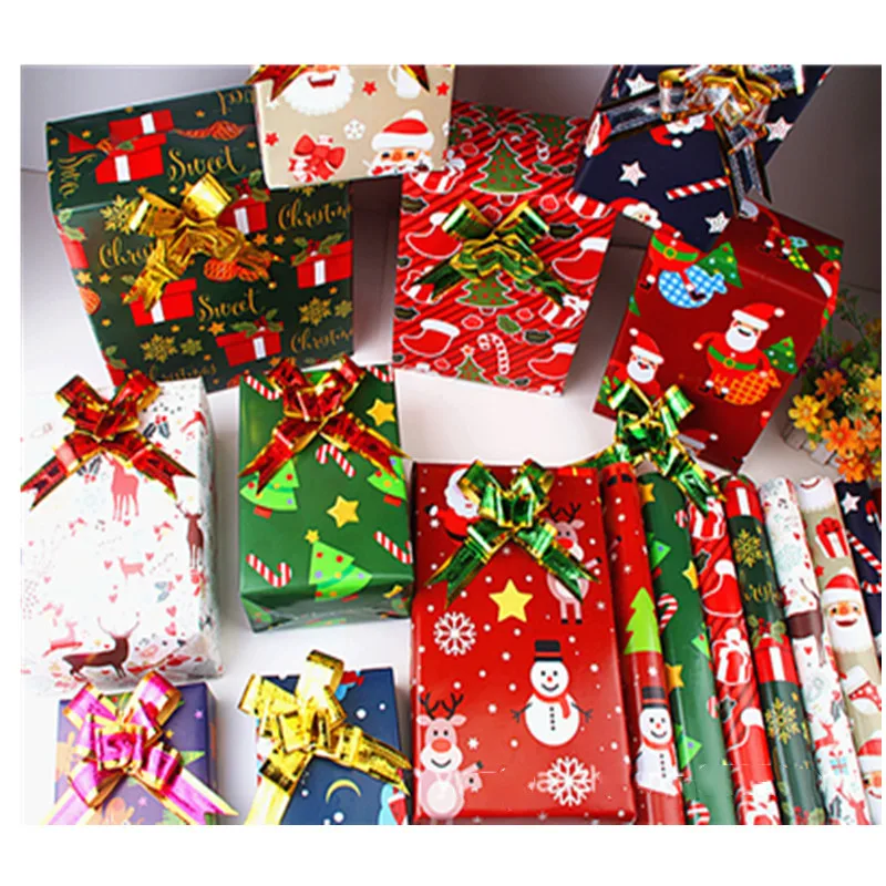 Wrapping Paper Christmas Crafts