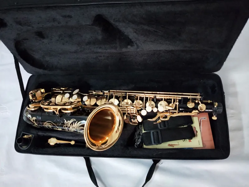 Custom-Black-brand-Alto-Saxophone-High-Quality-E-flat-Sax-Musical ...