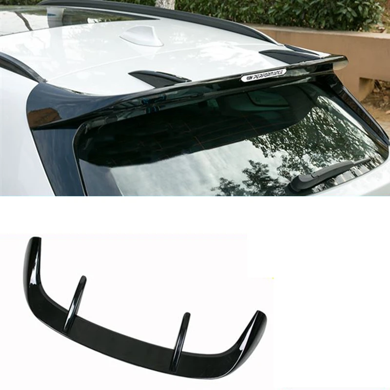 For Bmw X1 2016 2017 2018 2019 Rear Spoiler Abs Material Rear Roof ...