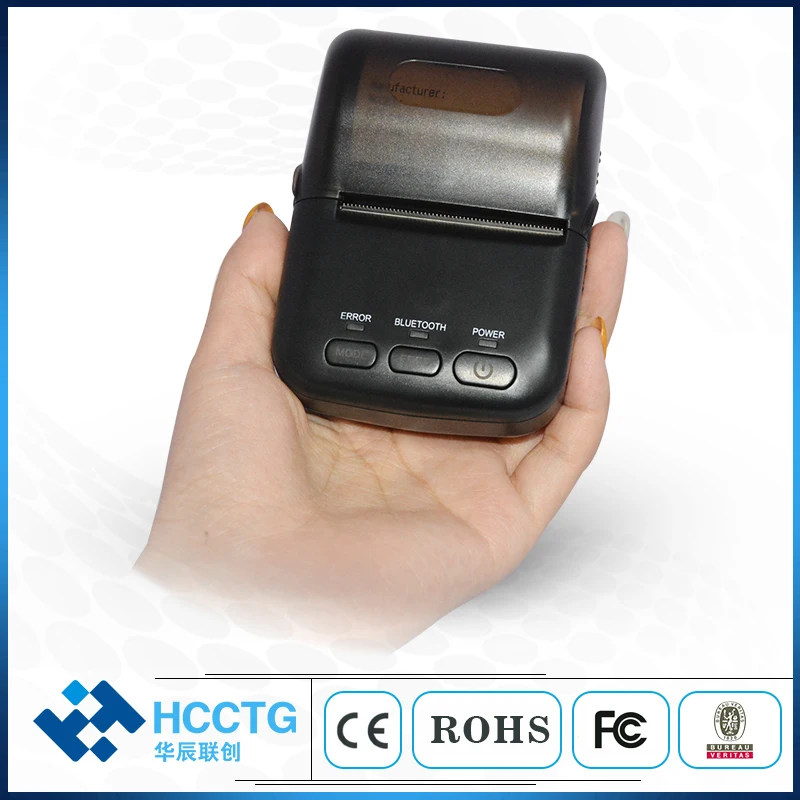 【shishi14】58mm Mini Mobile Portable Thermal Receipt Printer Driver with ...