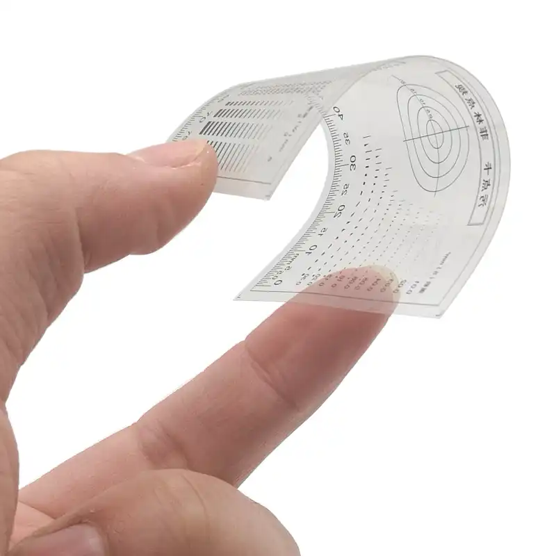 Gauge Point Gauge Transparent Film Stain Card Comparison Card Stain ...