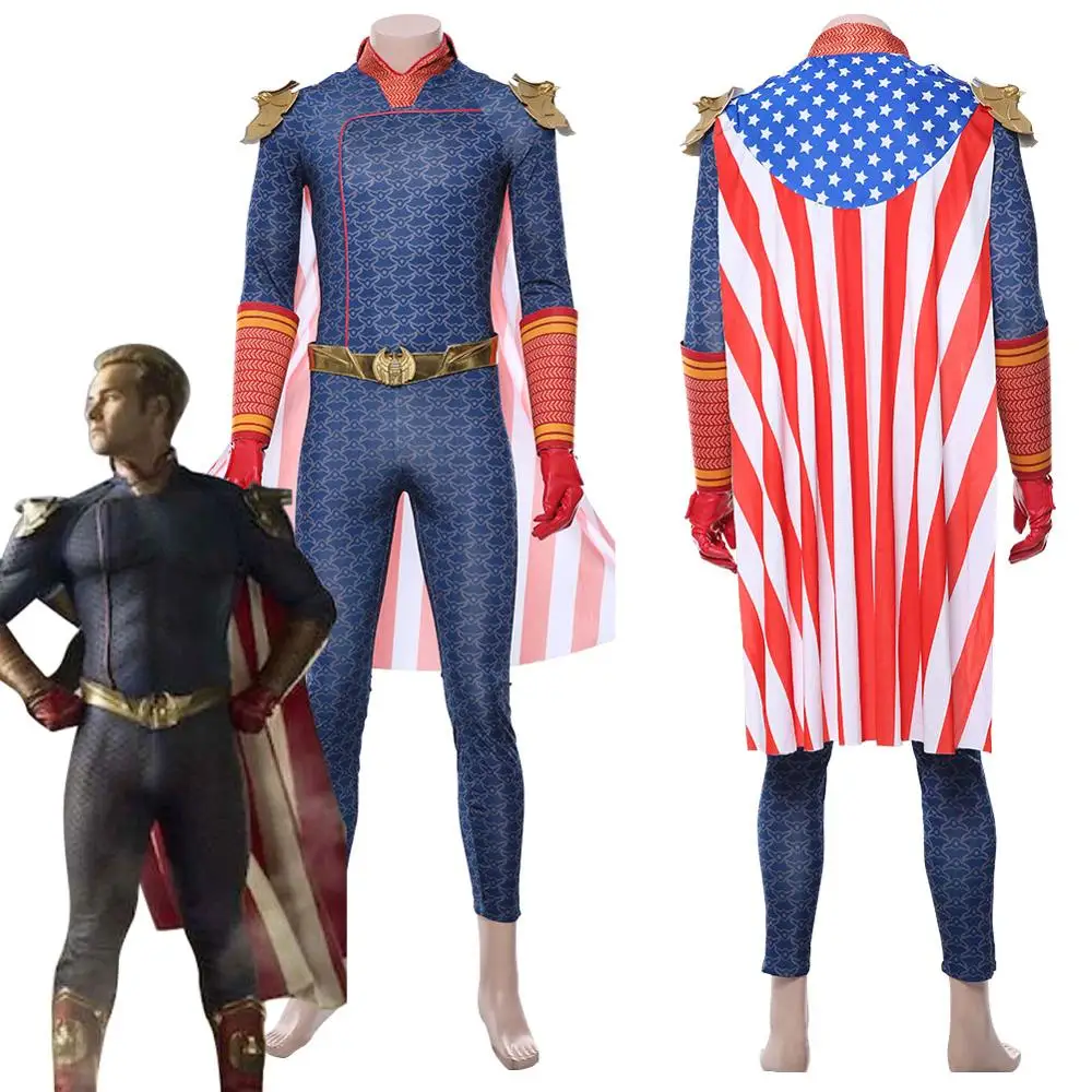 Disfraz de Homelander para hombre y adulto, traje de Cosplay de la ...