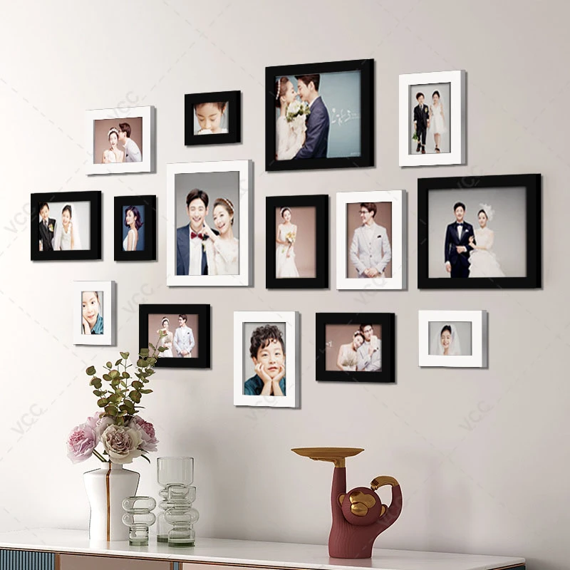 Photo Frames Design On Wall