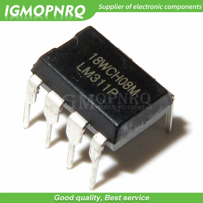 10pcs/lot Lm311 Lm311p Lm311n Dip-8 Voltage Comparator New Original ...