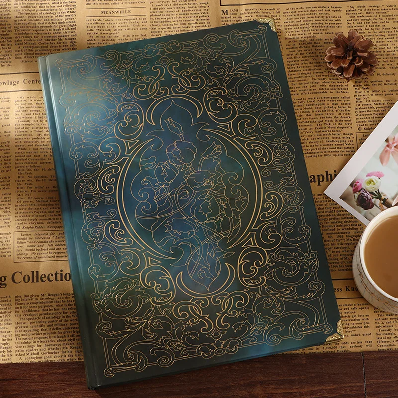 European Style Retro Notebook Exquisite Travel Notebook Diary Weekly ...