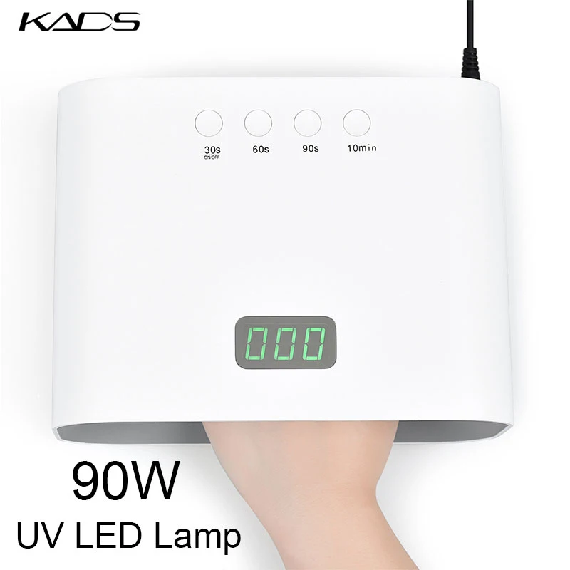 90W High Powerful Nail Dryer Machine For Drying Gel Polish Quick Dry ...