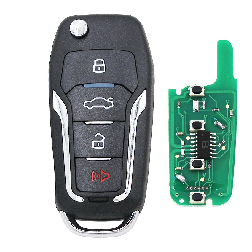 5 Pcs, Keydiy 3+1 Buttons Universal Remote Control Key B-series For Kd ...