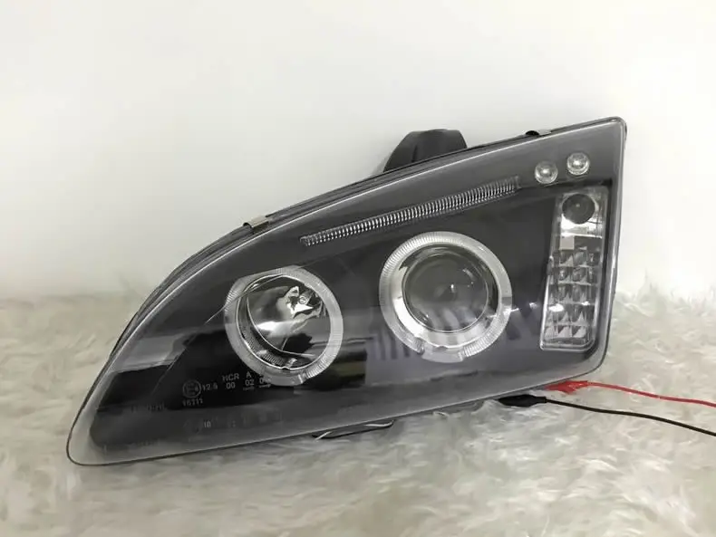 Ford Focus Headlights 2005-2008 Focus Led Headlight Led Drl Angel Eye ...